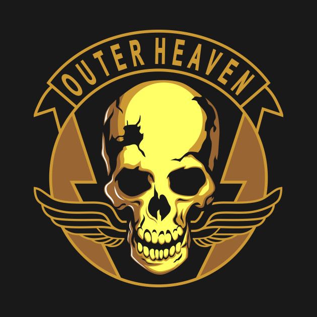 Metal Gear Solid - Outer Heaven (enhanced) - Metal Gear - T-Shirt ...