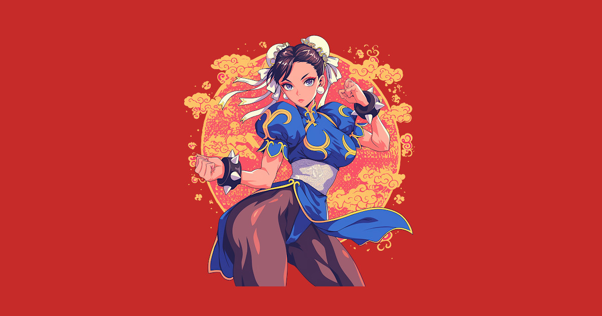 chun li - Chun Li - T-Shirt | TeePublic