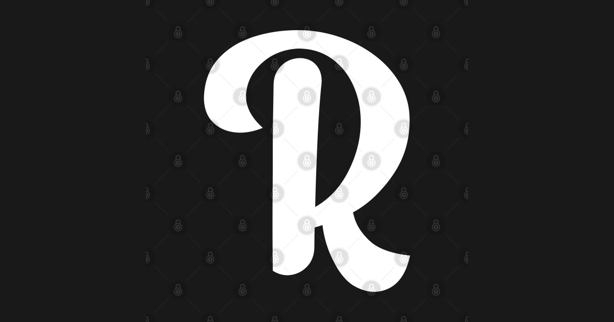 Letter R - Letter R - T-Shirt | TeePublic