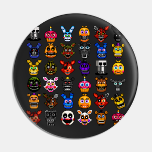 Five Nights At Freddys Springtrap Pins and Buttons for Sale | TeePublic
