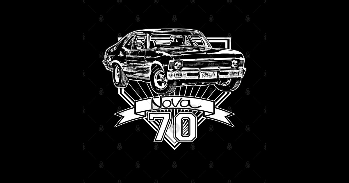 1970 Nova - 70 Nova - Sticker | TeePublic