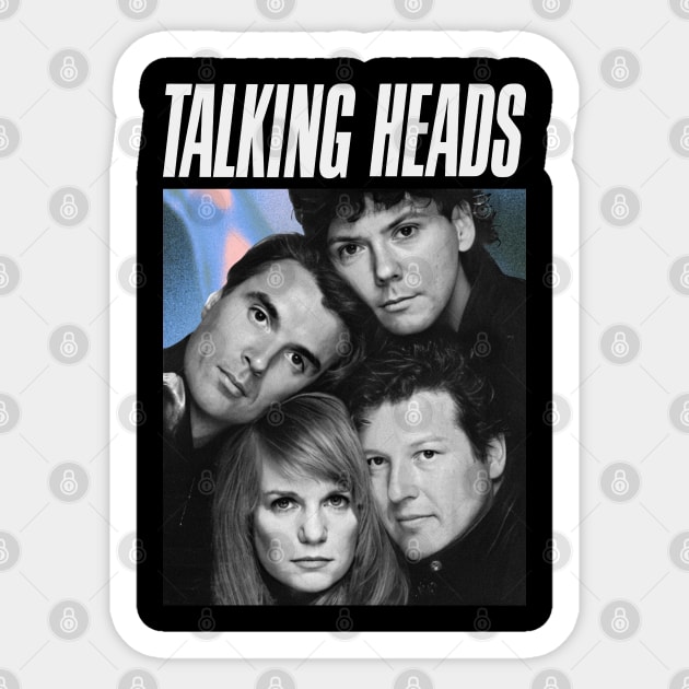 Vintage Talking Heads - Talking Heads - Sticker | TeePublic
