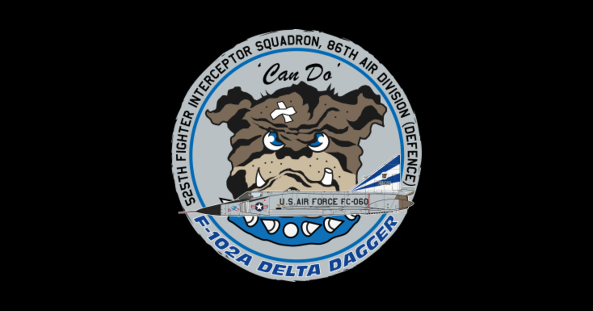 525th Fighter Interceptor Squadron, 86th Air Division, USAF, F-102A ...