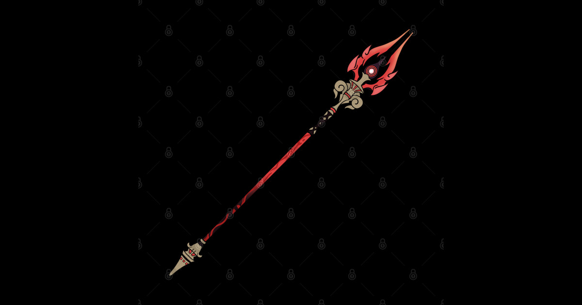 Staff of Homa - Genshin Impact - Sticker | TeePublic