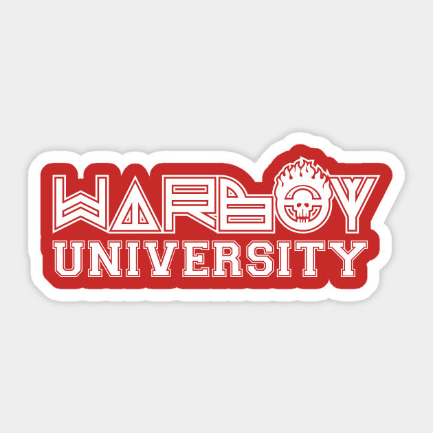 Warboy University - What A Lovely Day - Mad Max - Sticker | TeePublic