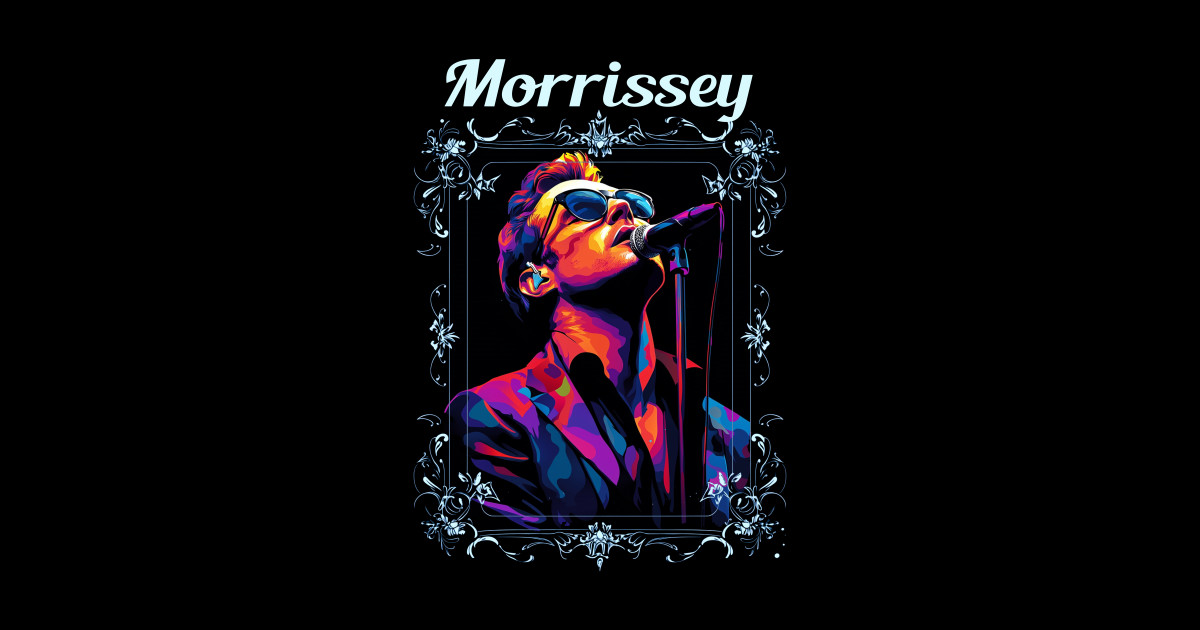 MORRISSEY MUSICIAN FAN ART - Morrissey Musician Fan Art - Sticker ...