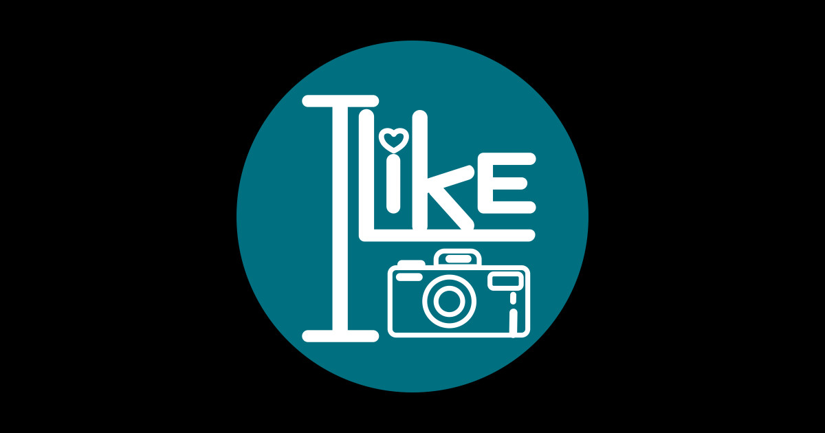 I like taking photos. - I Like - Sticker | TeePublic