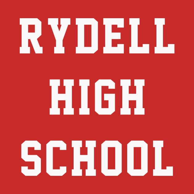 Rydell High School - Danny - Grease - Grease - T-Shirt | TeePublic