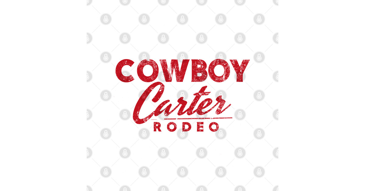 Cowboy Carter Rodeo Classic Graphic - Cowboy Carter - T-Shirt | TeePublic