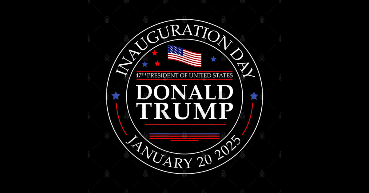 Inauguration Day, January 20th 2025, Trump Christmas - Inauguration Day ...