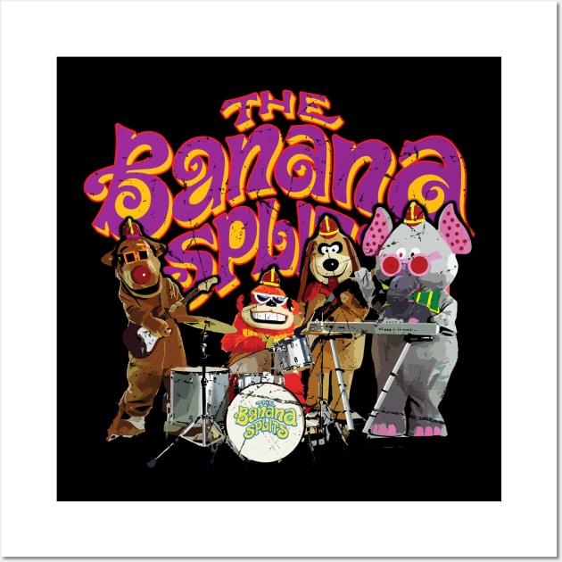 The Banana Splits // Vintage 70s Fan Design - Banana Splits - Posters ...