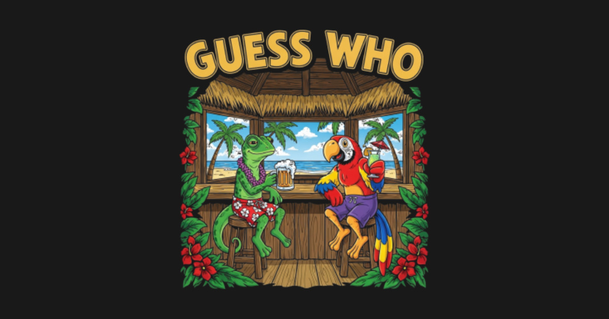 Guess Who Beach Bar - Guess Who - T-Shirt | TeePublic