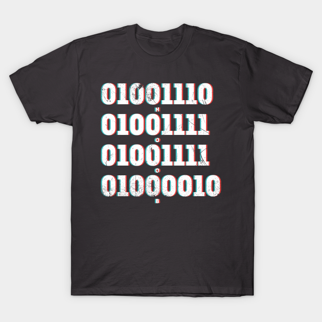 NOOB In Binary Code - Binary - T-Shirt | TeePublic