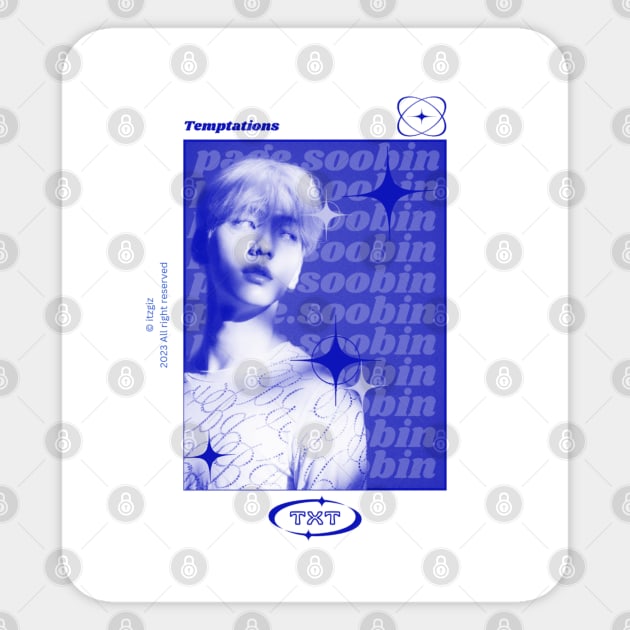 TXT Soobin Temptation - Txt Merch - Sticker | TeePublic