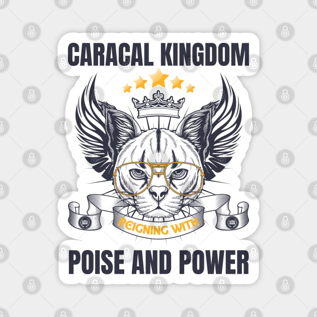 Caracal Cat - Caracal Cat - Magnet | TeePublic