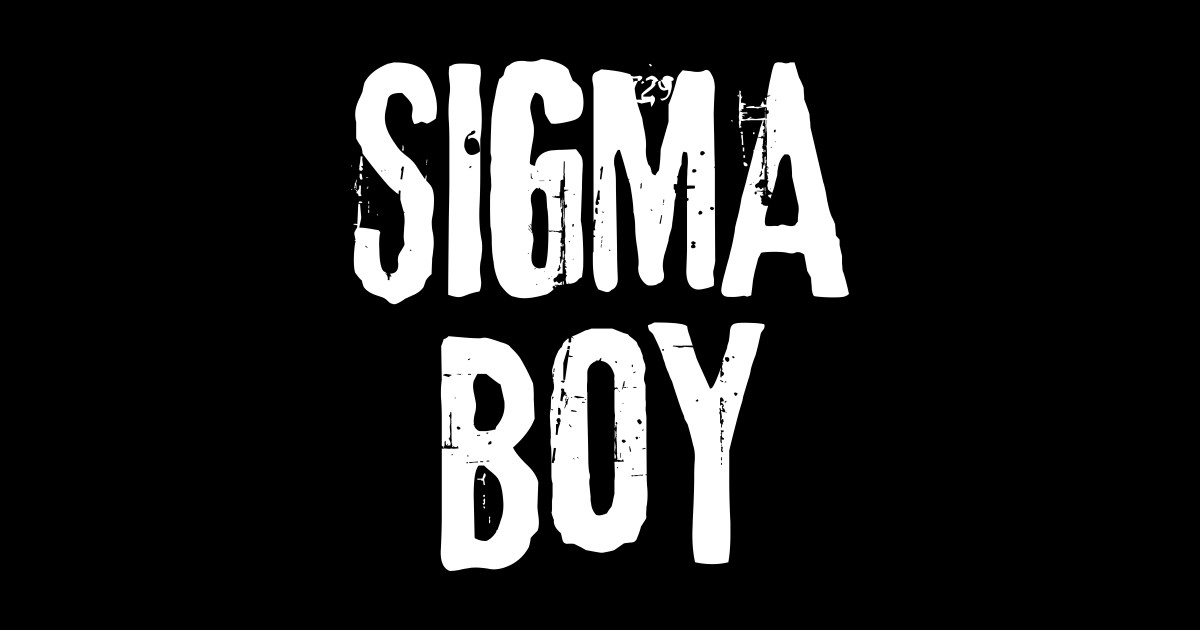 Sigma Boy Rizzler Skibidi Alpha 2025 - Sigma Boy - Sticker | TeePublic