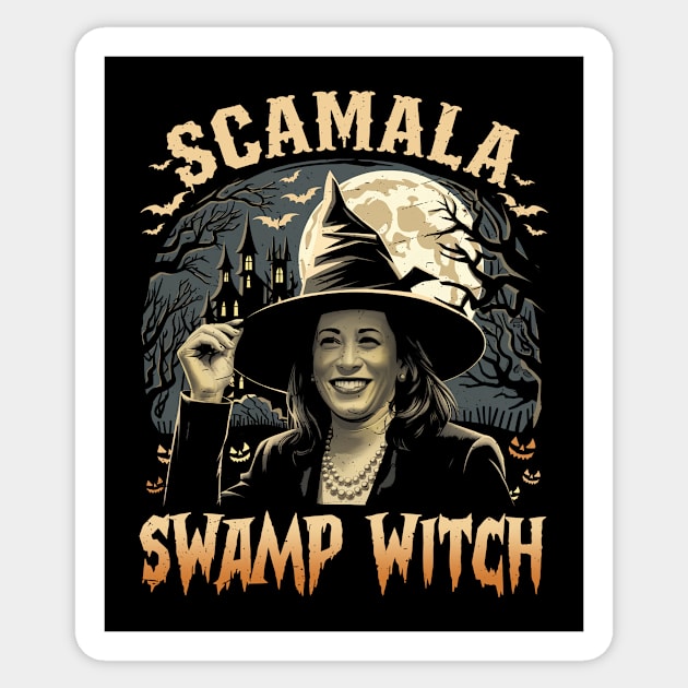 Scamala Swamp Witch KAMALA HARRIS HALLOWEEN 2024 - Scamala Swamp Witch ...