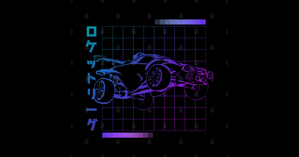 Vaporwave car - Octane - Sticker | TeePublic