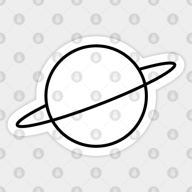 Planet Pocket Logo - Ufo - Sticker | TeePublic