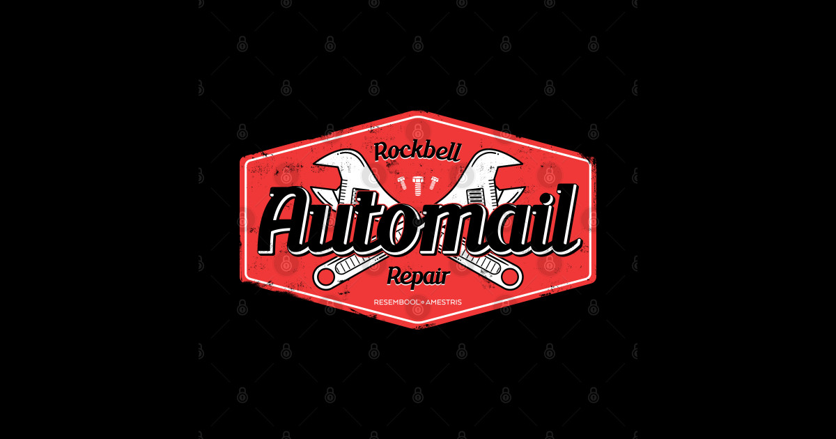 Rockbell Automail Repair - Fullmetal Alchemist - Sticker | TeePublic