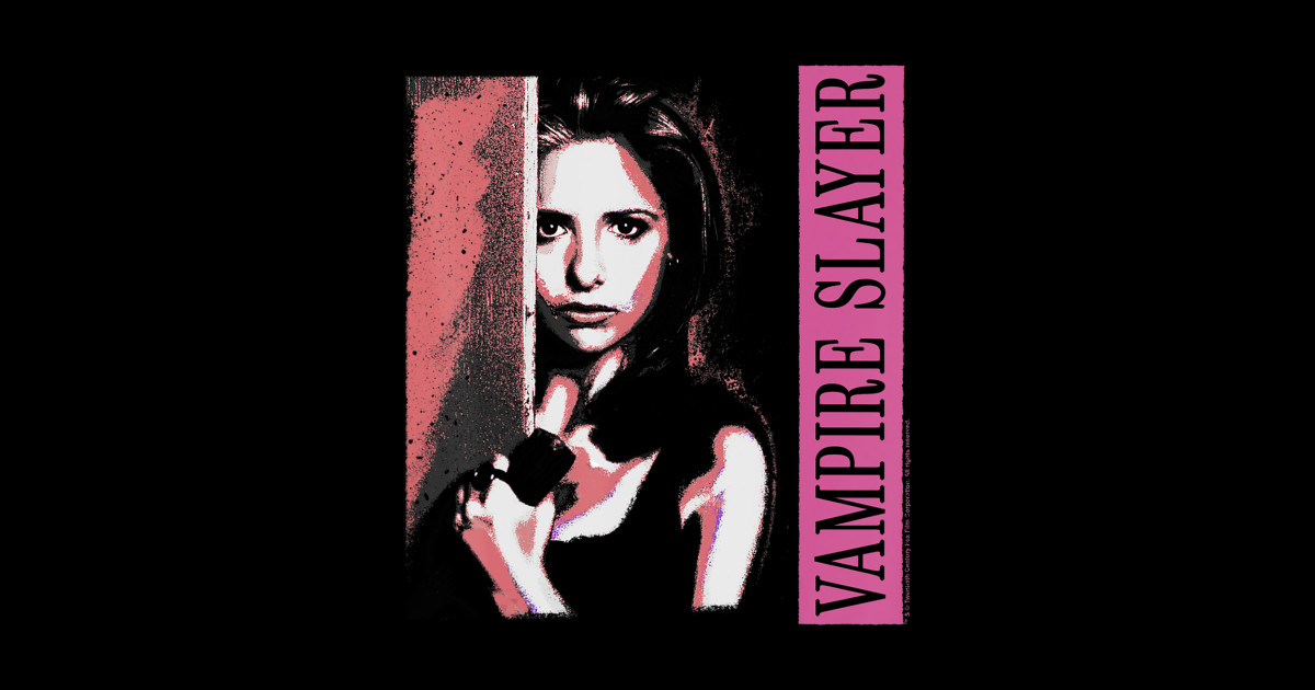 Buffy The Vampire Slayer Buffy Distressed Portrait - Buffy The Vampire ...