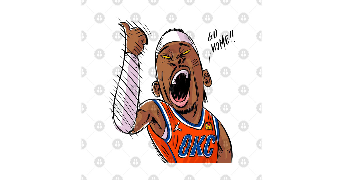 Shai Gilgeous-Alexander Go Home - Shai Gilgeous Alexander - T-Shirt ...