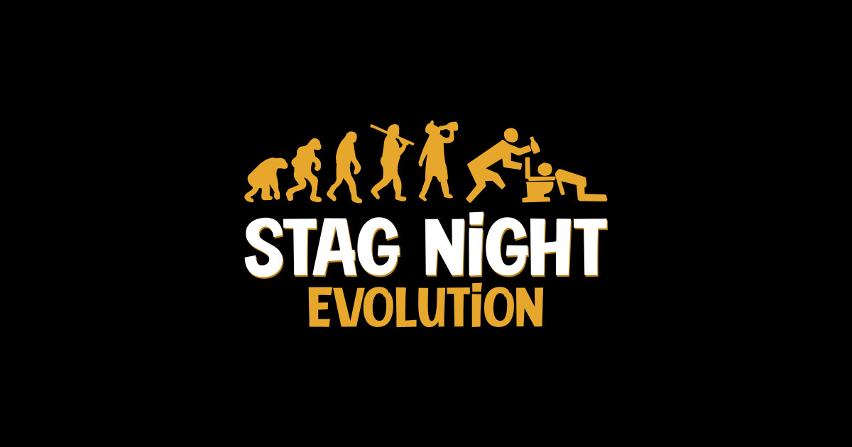 Stag Night Evolution - Stag Night - Sticker | TeePublic