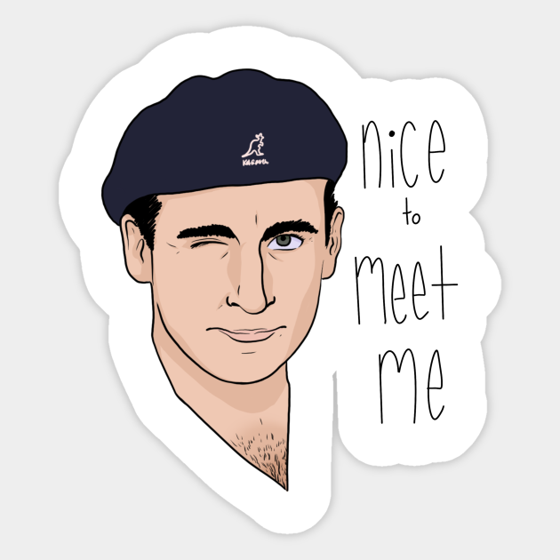 Date Mike; nice to meet me - The Office - Sticker | TeePublic