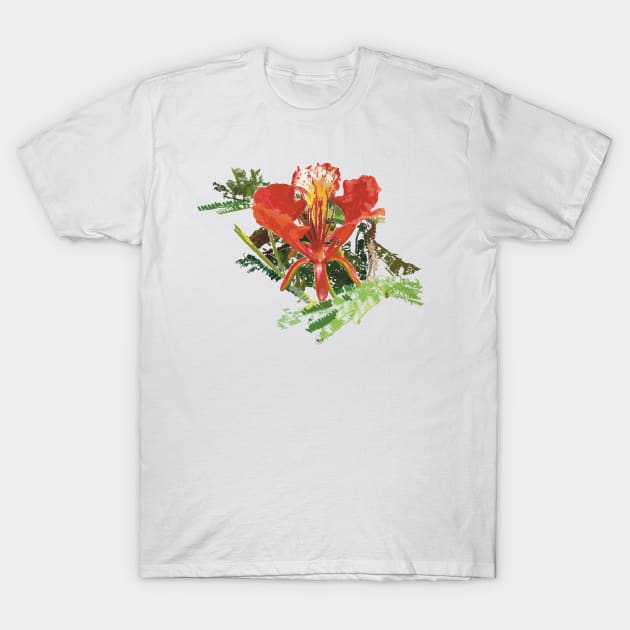 ʻŌhai flower, native Hawaiian flowering shrub - Ohai - T-Shirt | TeePublic