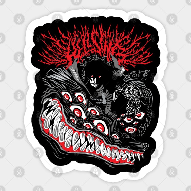 Hellsing anime manga Fanart - Hellsing - Sticker | TeePublic