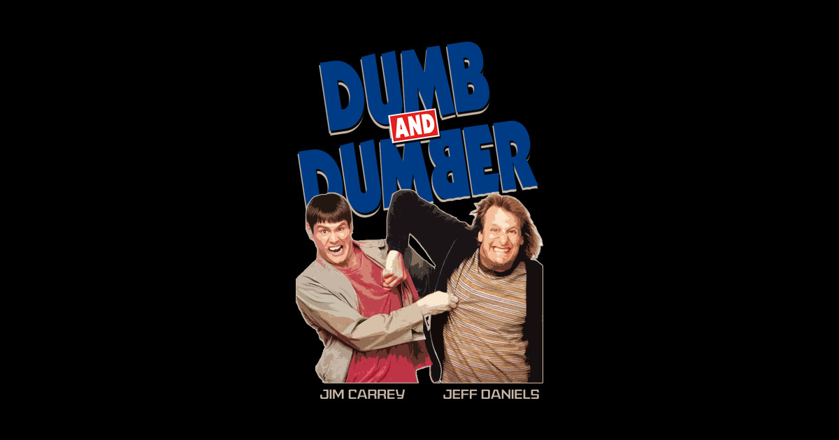dumb crazy comedy - Dumb And Dumber - Sticker | TeePublic