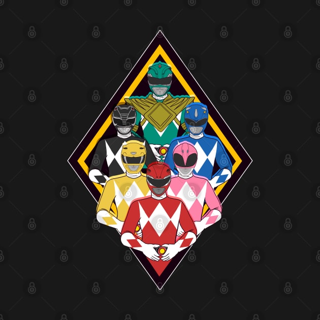 power rangers - Power Rangers - T-Shirt | TeePublic