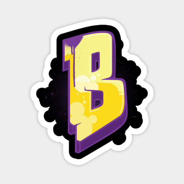 graffiti B - Graffiti - Magnet | TeePublic