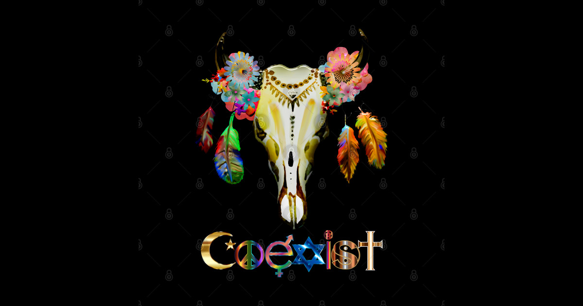 Coexist - Coexist - Sticker | TeePublic
