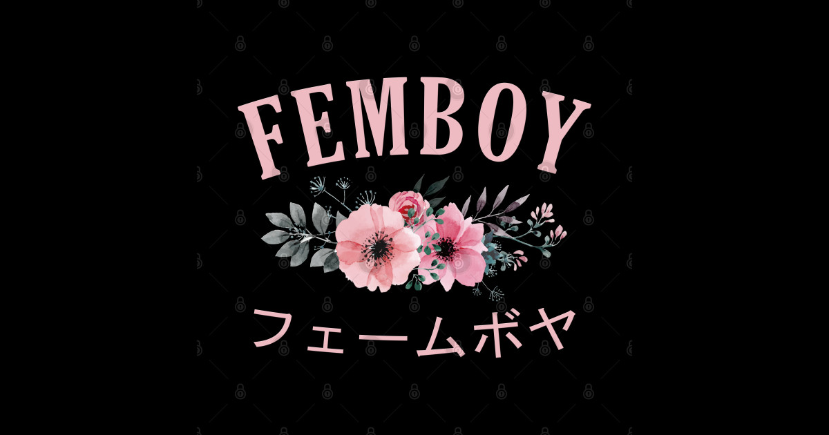 FFEMBOY フェームボヤ floral - Femboy - T-Shirt | TeePublic