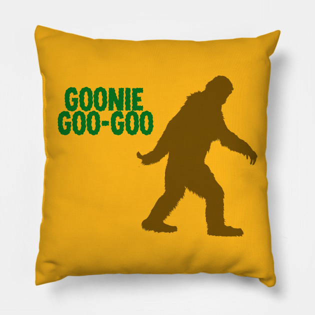 Goonie Goo-Goo - Big Foot - Pillow | TeePublic