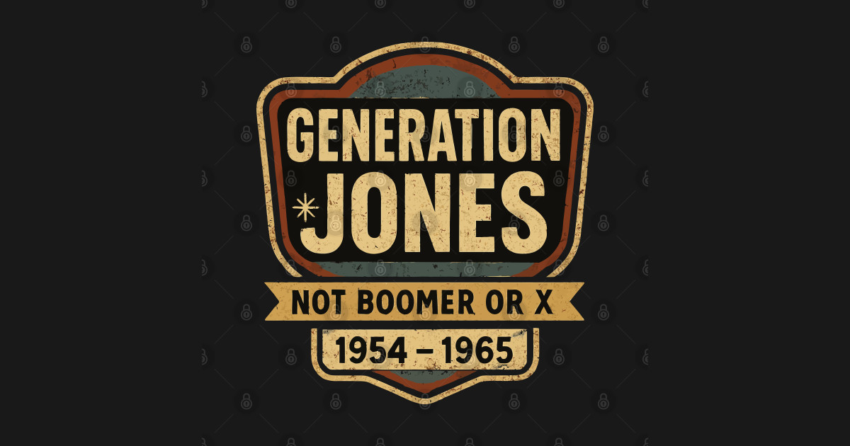 Generation Jones - Not Boomer Or X - 1954 - 1965 - Generation Jones - T ...