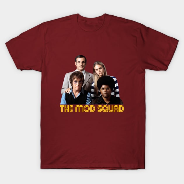 The Mod Squad - Group - 60s/70s Tv Show - Classic Tv Shows - T-Shirt ...