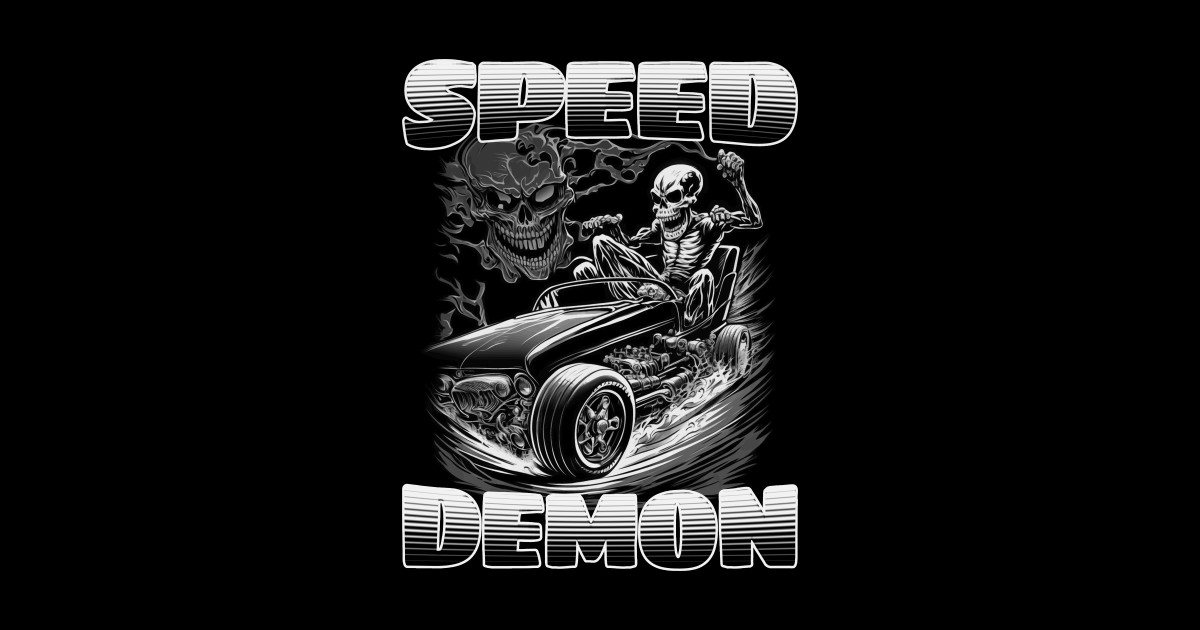 Speed Demon #2 - Zombie - Sticker | TeePublic