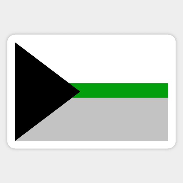 Demiromantic Pride Flag - Demiromantic - Sticker | TeePublic