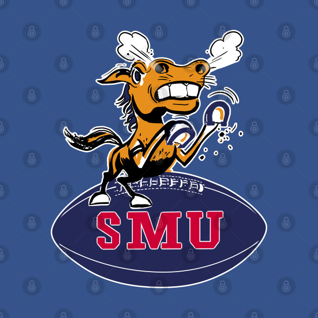 Vintage Southern Methodist University Peruna Mascot - football - Smu - T-Shirt sold by DavWatson ...
