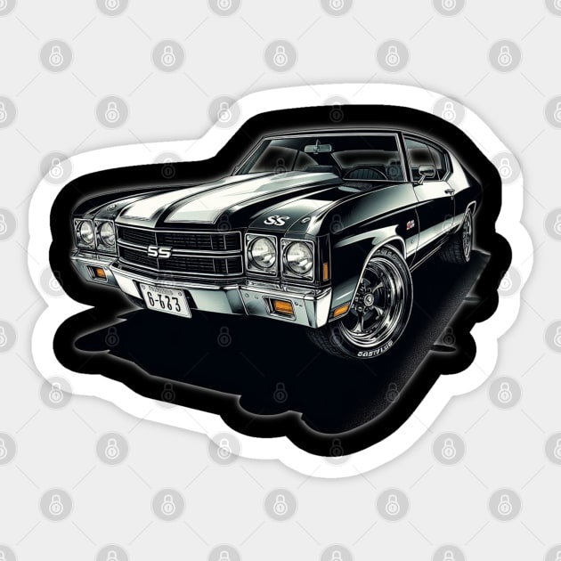 Chevy Chevelle SS - Chevrolet Chevelle - Sticker | TeePublic
