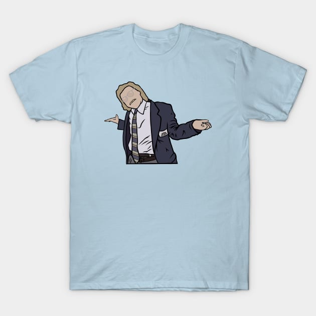 Security Guard Shrug - The Last Dance - T-Shirt | TeePublic