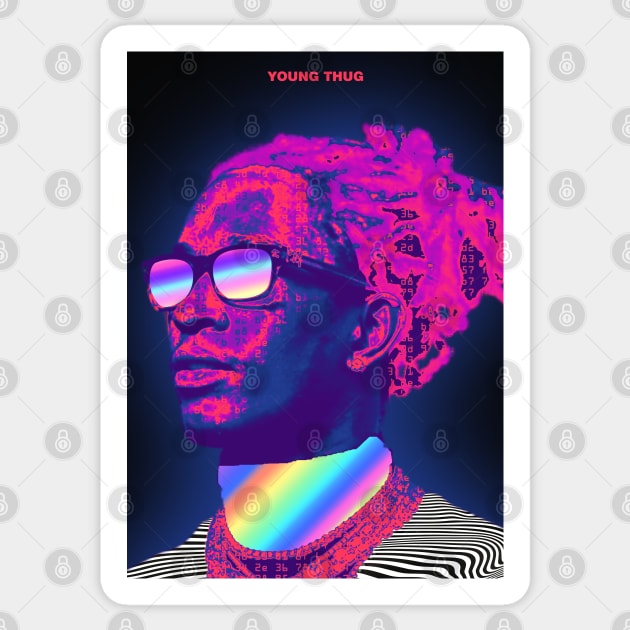 Young Thug - Young Thug - Sticker | TeePublic