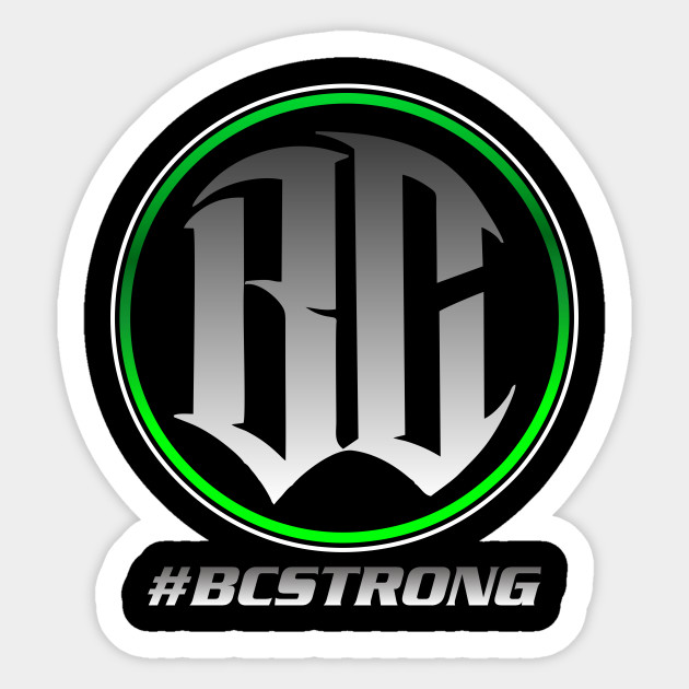 bcstrong - Bryan Clauson - Sticker | TeePublic