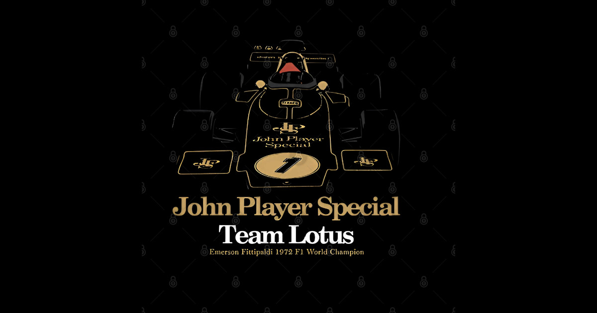 Lotus 72D - Emerson Fittipaldi - Emerson Fittipaldi - Sticker | TeePublic