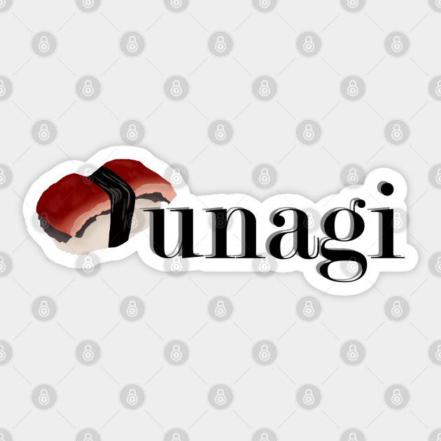 Unagi - Friends - Sticker | TeePublic