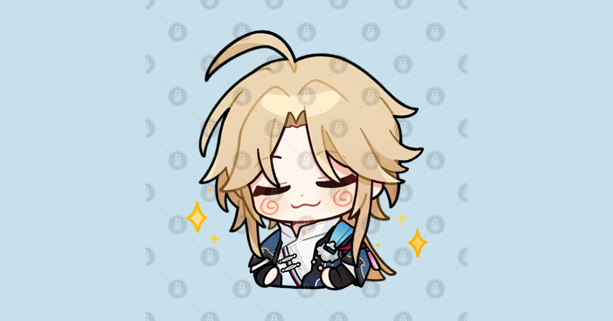 Honkai Star Rail Chibi Yanqing 2 - Honkai Star Rail - T-Shirt | TeePublic