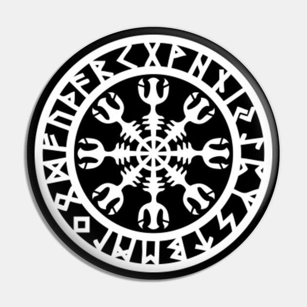 Helm Of Awe Aegishjalmur Symbol Viking Norse Runes Helm Of Awe