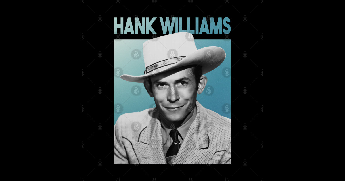 Hank Williams - Hank Williams - Sticker | TeePublic